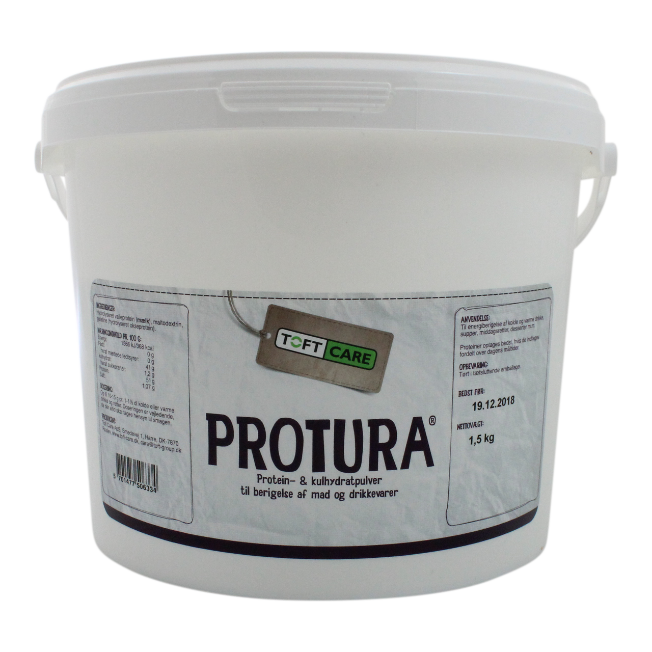 Protura Proteinpulver til småtspisende ældre - Toftcare.dk